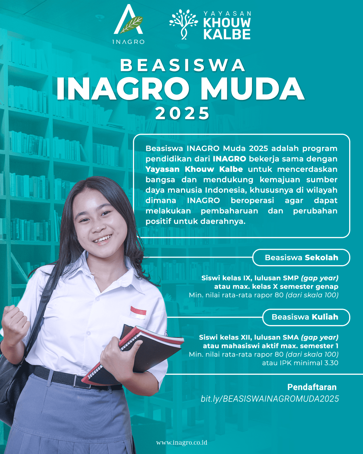 Beasiswa Inagro Muda 2025 - INAGRO